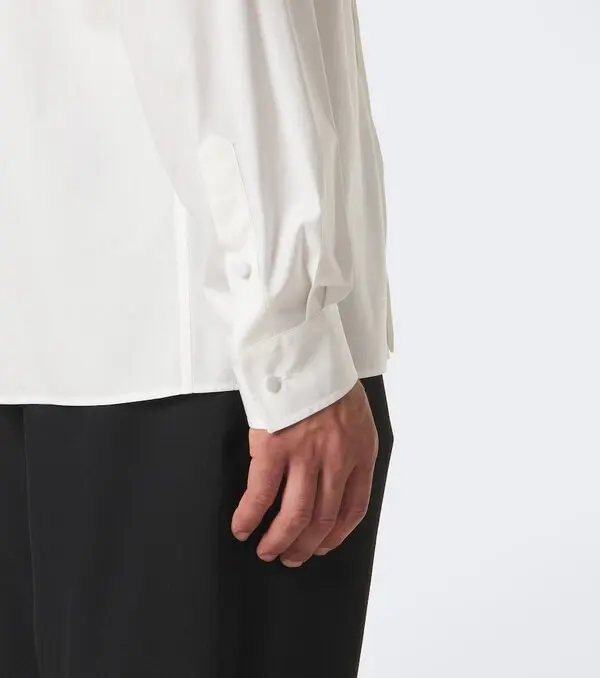 Valentino Garavani Embellished Cotton Poplin Shirt