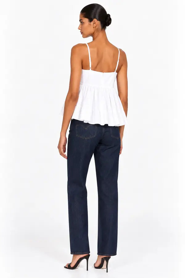 Azeeza Rachel Taffeta Top