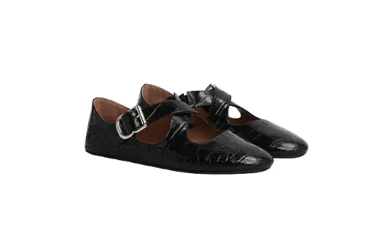 Alaïa Criss Cross Flat