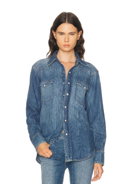 Eterne Ellis Denim Shirt