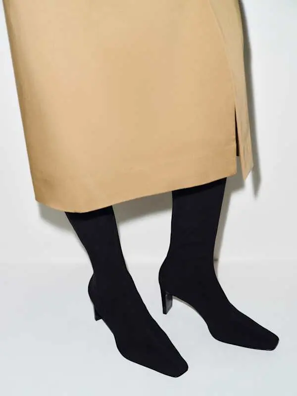REFORMATION Rosa Stretch Knee Boot Neoprene