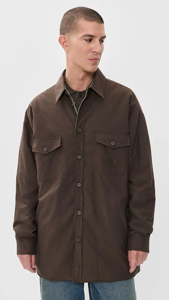 MAISON MARGIELA Reversible Jacket - Brown/khaki