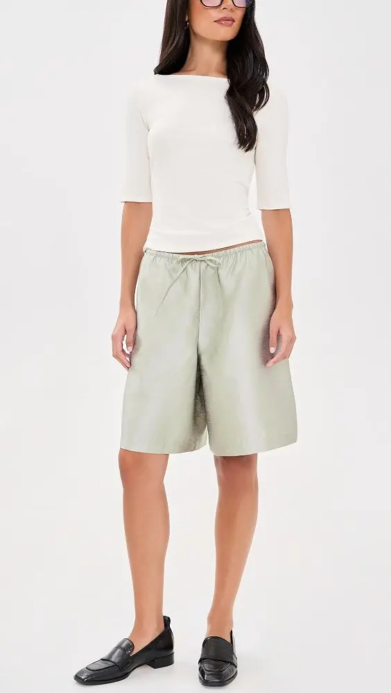 REFORMATION Sandy Shorts - French Grey