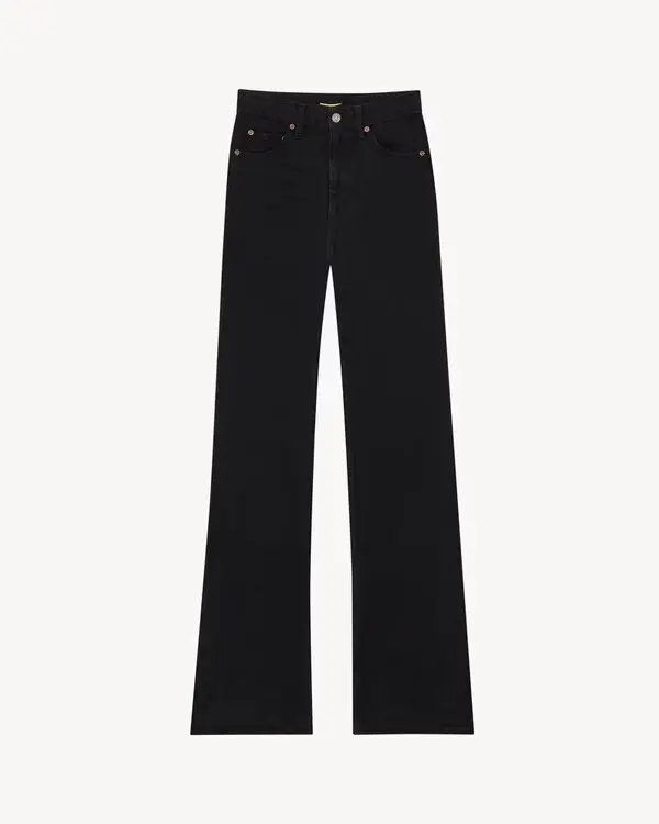 Saint Laurent 70s High-rise Jeans