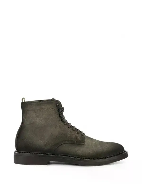 Officine Creative Hopkins Flexi 203 Lace-up Suede Boots