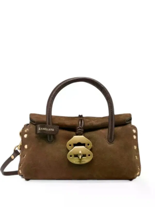 ZANELLATO Dotta Baby Tote Bag - Brown