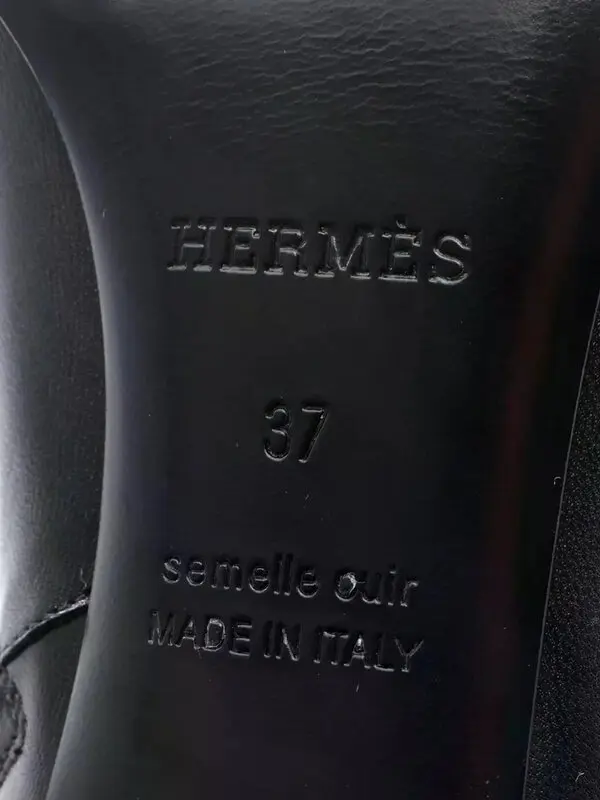 Hermès 2020s Buckle Ankle Boots