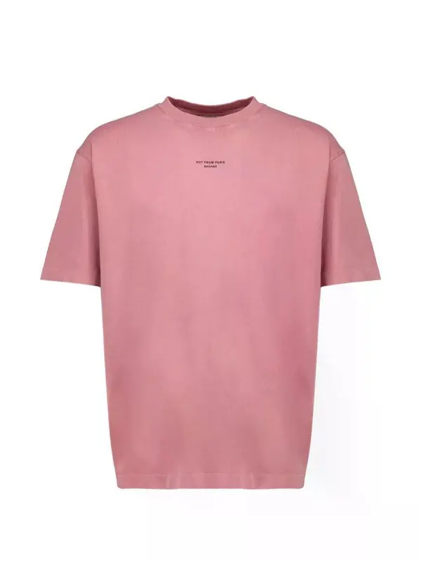 Drole De Monsieur Slogan-print T-shirt
