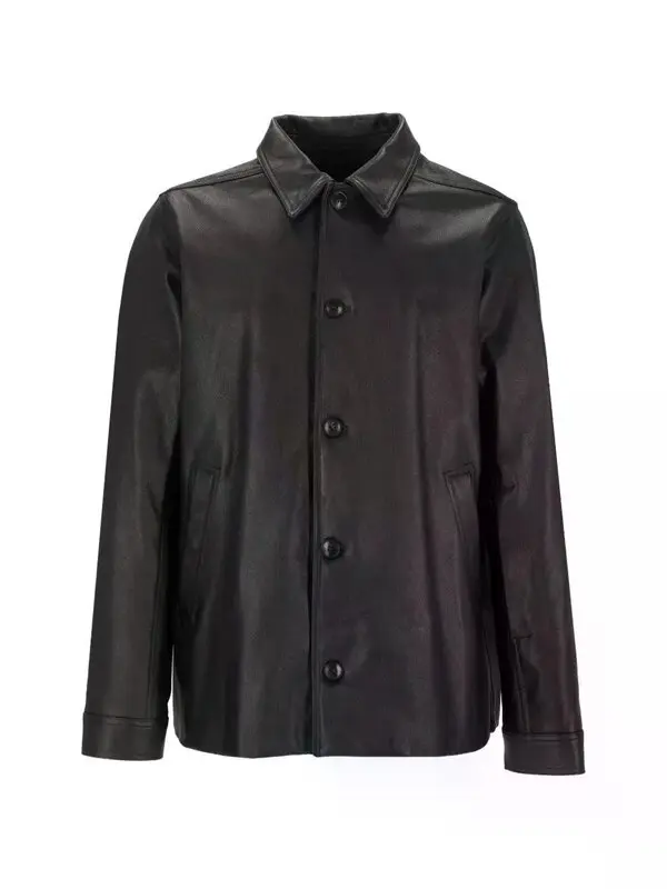 Rick Owens Brad Leather Jacket