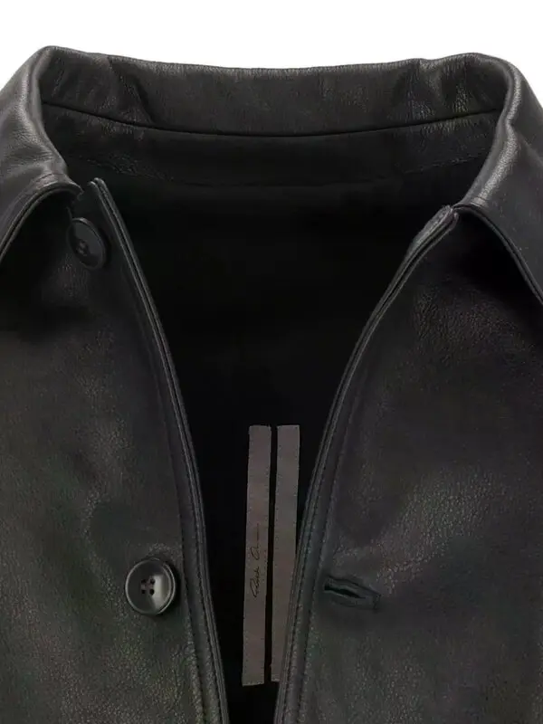Rick Owens Brad Leather Jacket
