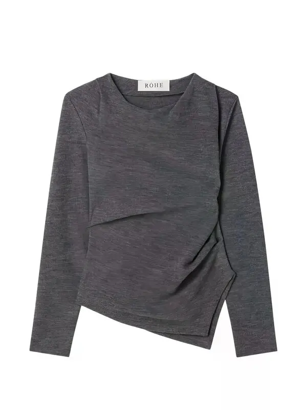 RÓHE Twisted Long-sleeve Top