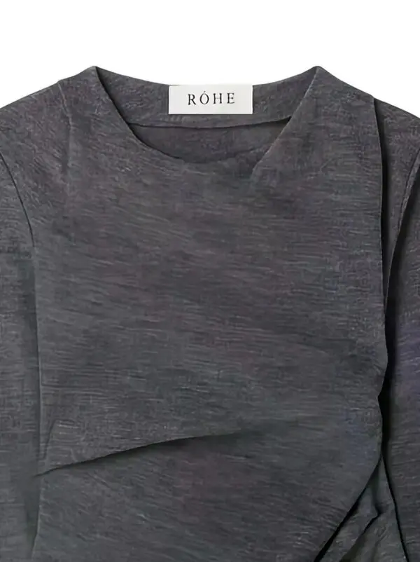 RÓHE Twisted Long-sleeve Top