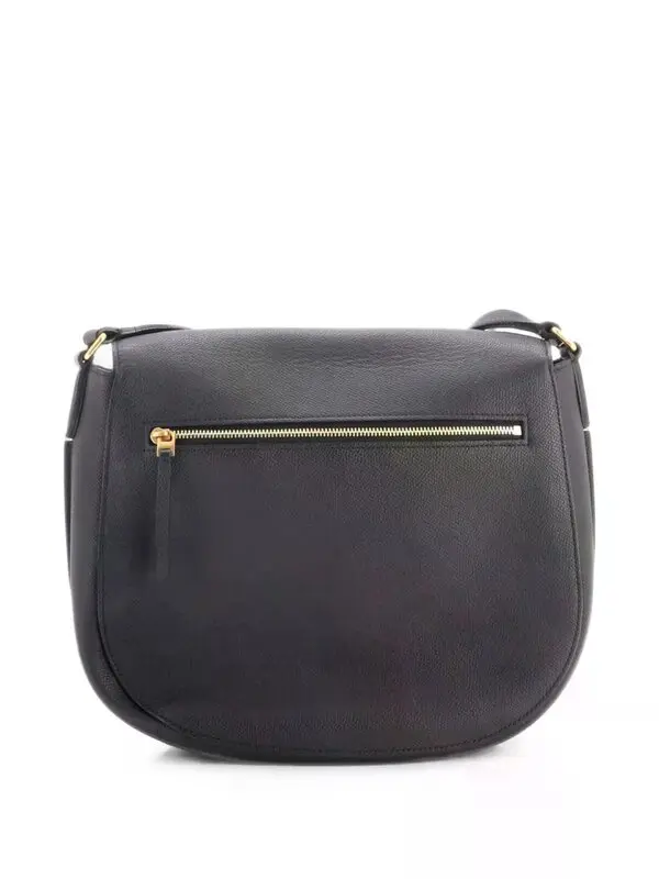 Celine Trotteur Grainy Leather Medium Crossbody Bag