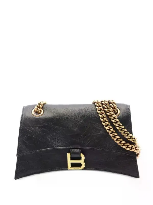 Balenciaga 2010s Small Crush Shoulder Bag