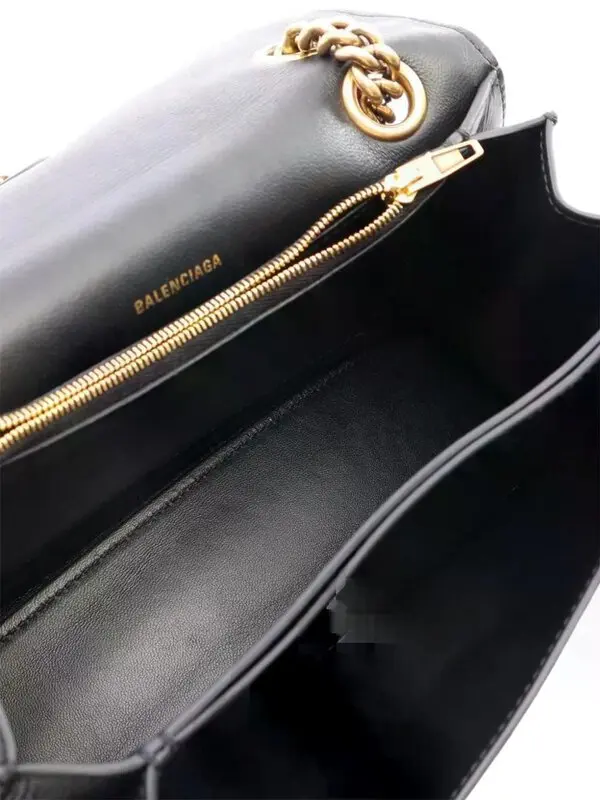 Balenciaga 2010s Small Crush Shoulder Bag
