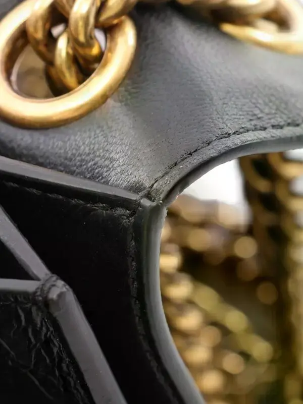 Balenciaga 2010s Small Crush Shoulder Bag