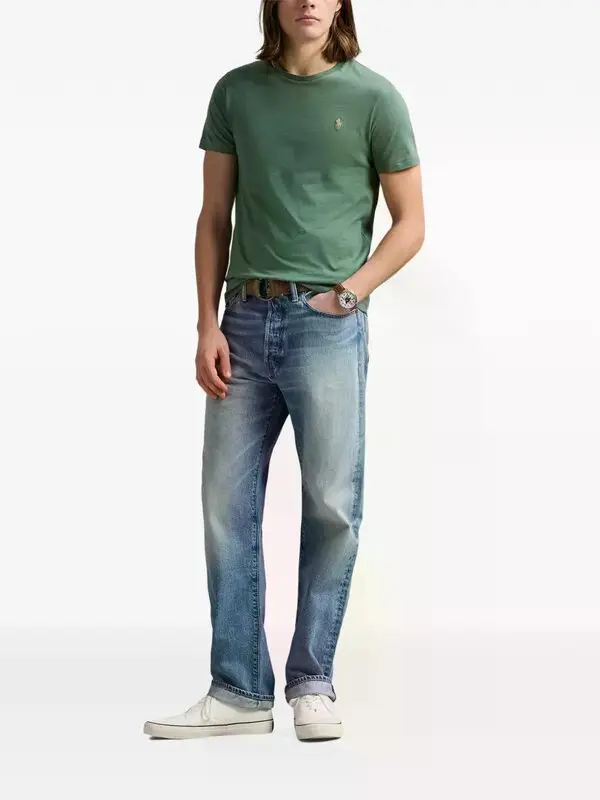 Polo Ralph Lauren Logo-embroidered T-shirt - Green