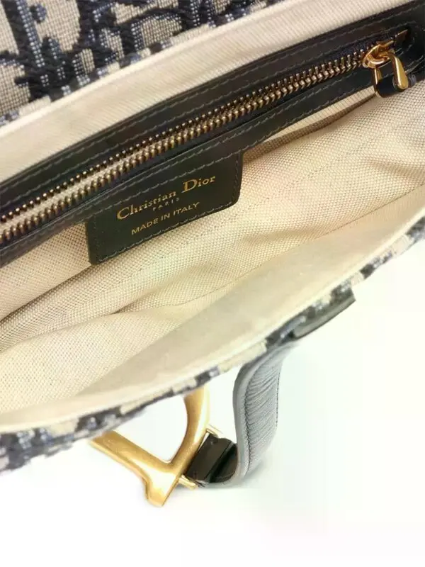 Dior 2010s Oblique Saddle Shoulder Bag