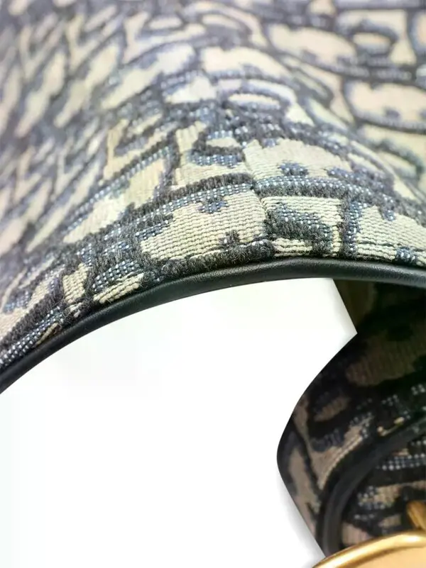 Dior 2010s Oblique Saddle Shoulder Bag