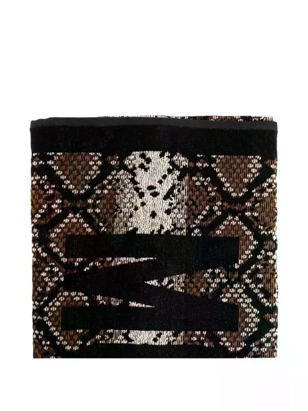 Moschino Snakeskin-print Beach Towel