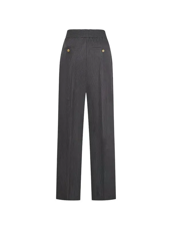 Jacquemus Le Pantalon Miami Pinstriped Trousers