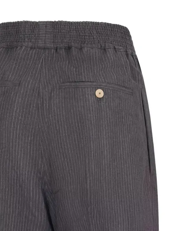 Jacquemus Le Pantalon Miami Pinstriped Trousers