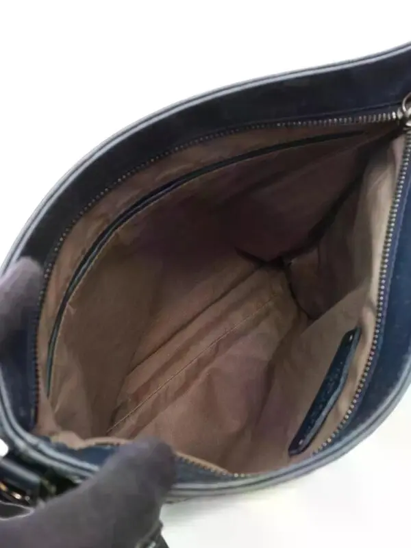 Bottega Veneta 2000s Intrecciato Messenger Bag