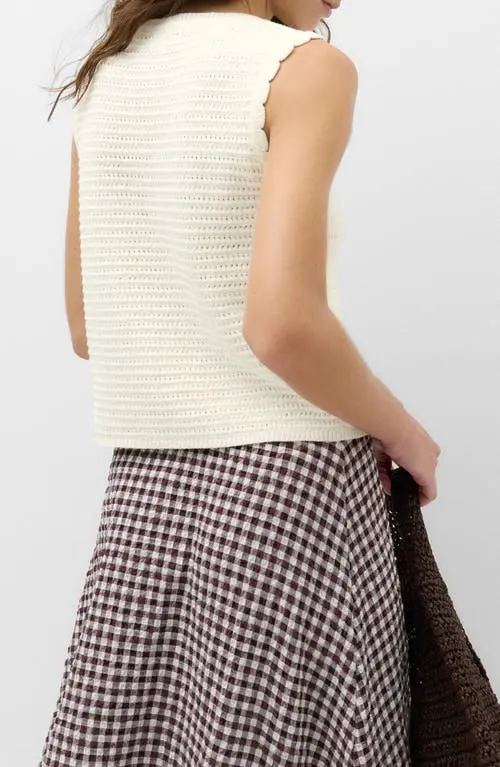 M&s Open Stitch Sweater Vest