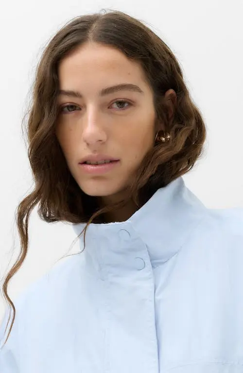 M&s Mock Neck Water-resistant Jacket