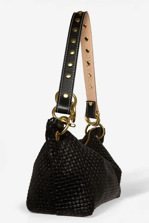 BEALICE Leather Shoulder Bag In Embossed