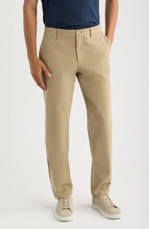 Nordstrom Slim Fit Washed Chino Pants - Tan Burrow