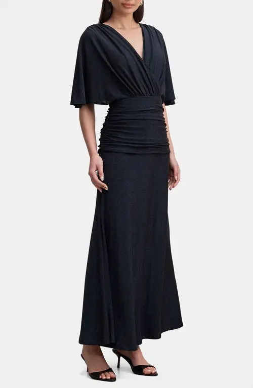 EVER NEW Franca Ruched Maxi Dress