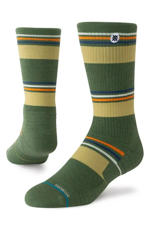 Stance Walton Hike Light Crew Socks - Green