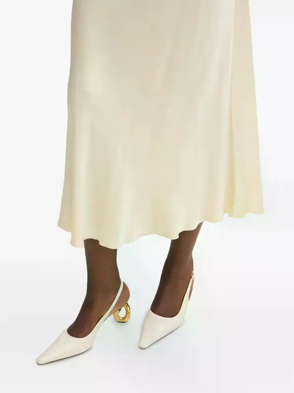 HAVEONE Elasticated A-line Maxi Skirt