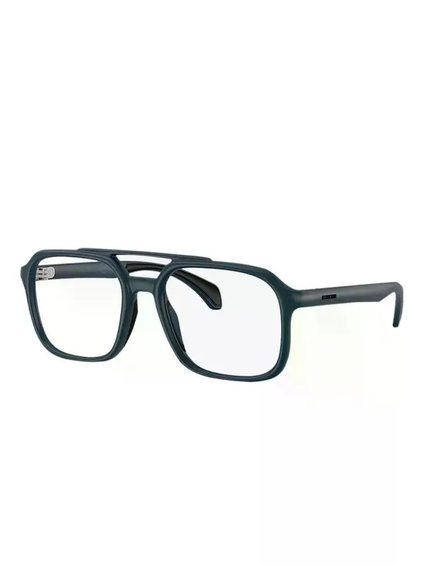 Moncler Double-bridge Square Glasses