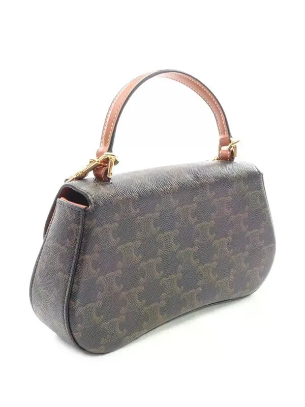 Celine 2010s Triomphe Shoulder Bag