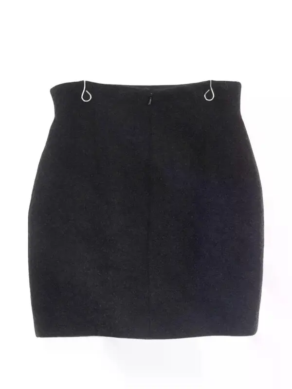 Dior 2010s Wool Midi Skirt