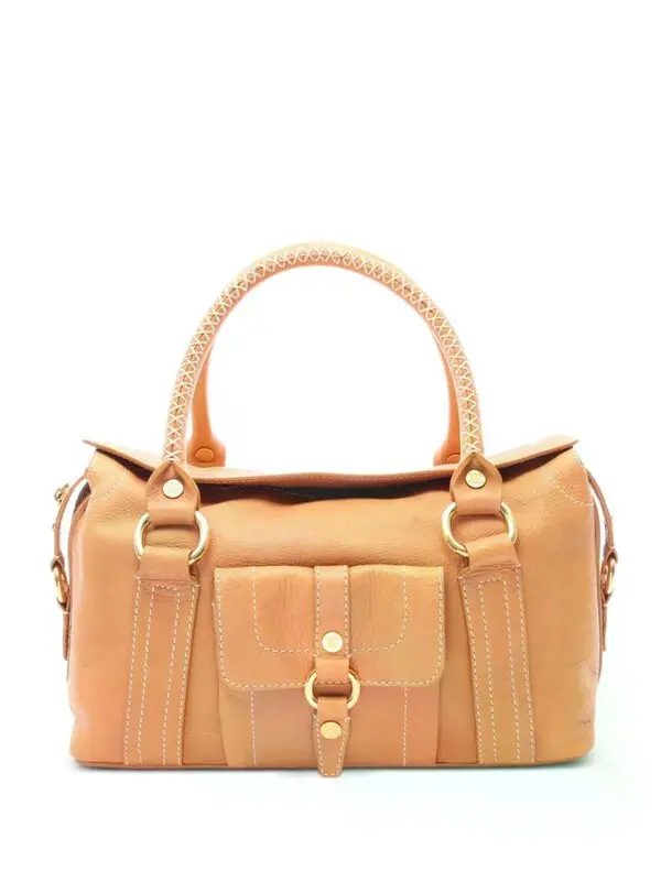 Celine 2010s Boogie Leather Sachel Bag