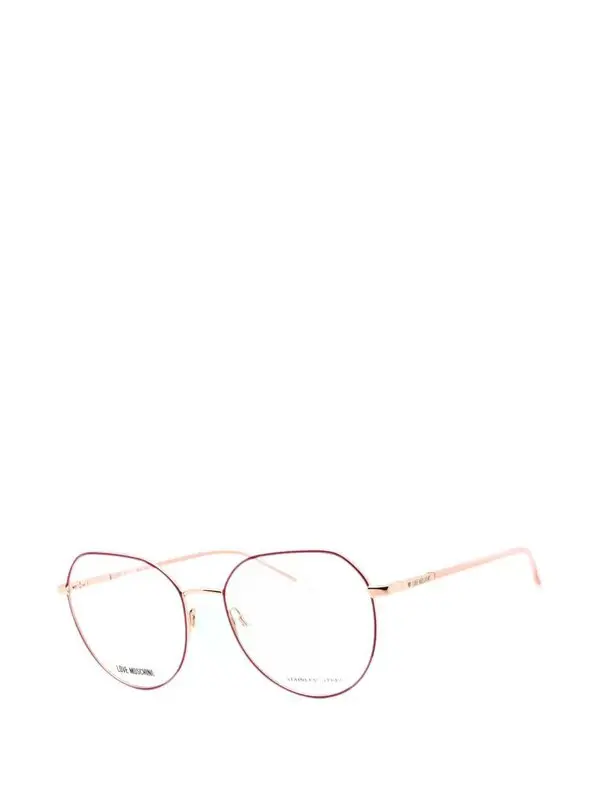 Moschino Round-frame Glasses
