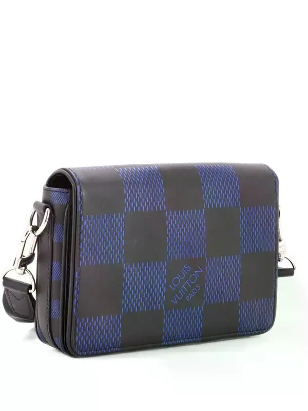 LOUIS VUITTON Studio Messenger Bag Limited Edition Damier Graphite 3d Crossbody Bag