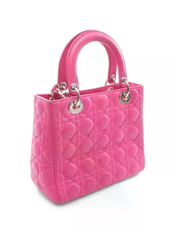 Dior 2000s Medium Lady Cannage Tote Bag