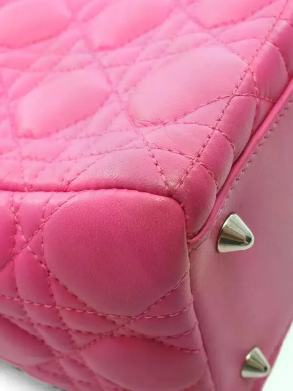 Dior 2000s Medium Lady Cannage Tote Bag