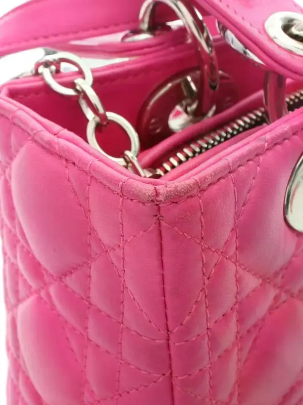 Dior 2000s Medium Lady Cannage Tote Bag