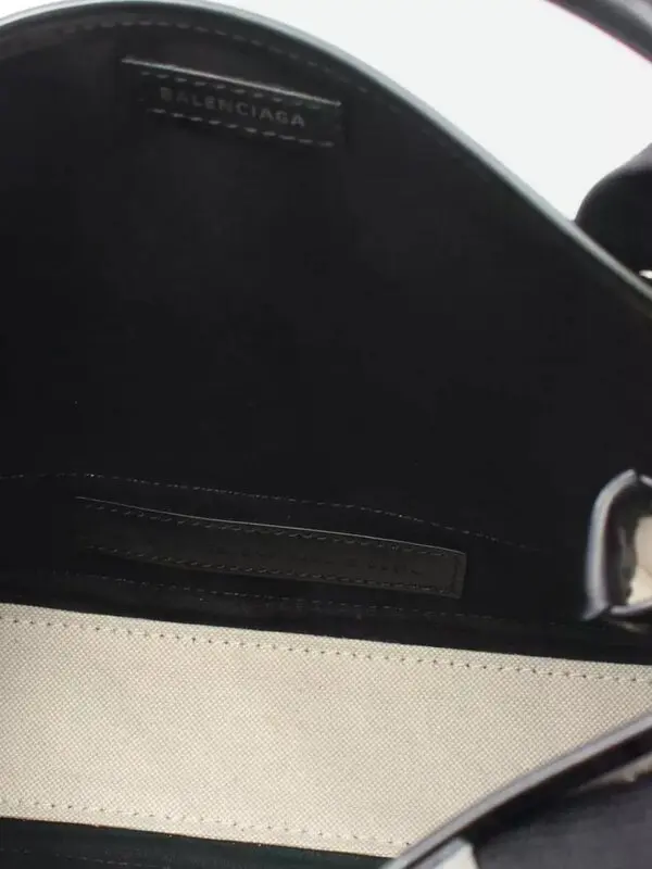 Balenciaga 2010s Xs Navy Cabas Tote Bag