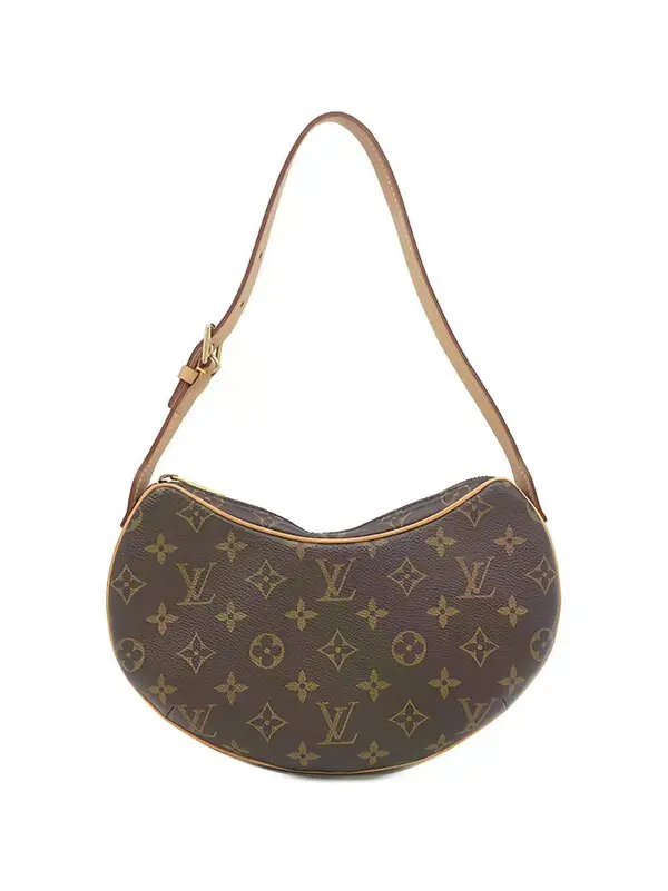 LOUIS VUITTON 2003 Monogram Croissant Pm Hobo Bag