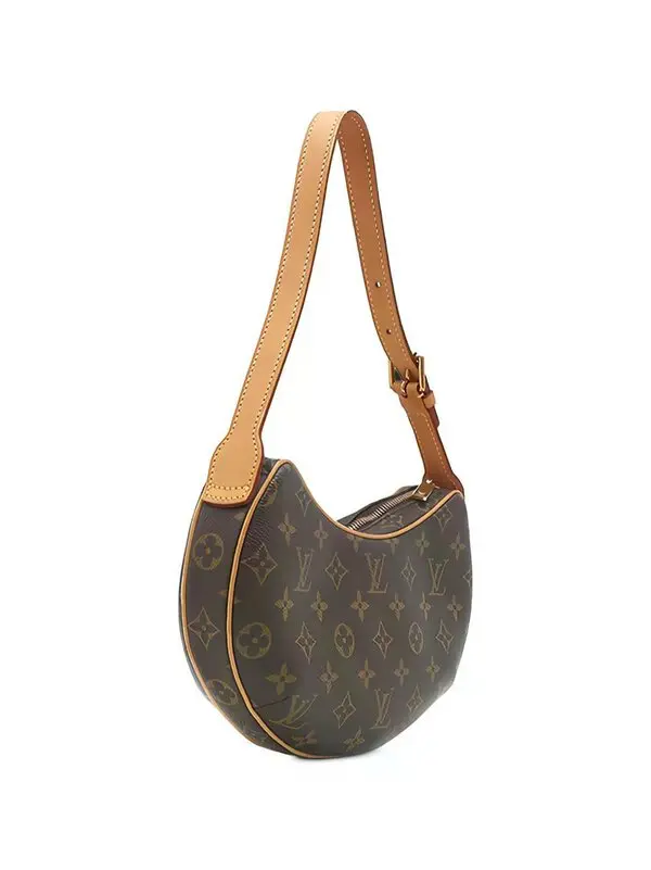 LOUIS VUITTON 2003 Monogram Croissant Pm Hobo Bag