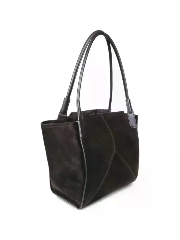 Victoria Beckham Suede Tote Bag - Brown