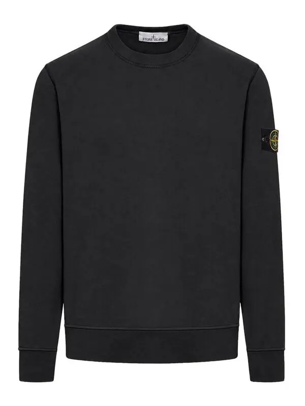 Stone Island Crewneck Cotton Sweatshirt - Multicolor