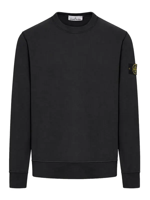 Stone Island Crewneck Cotton Sweatshirt - Multicolor