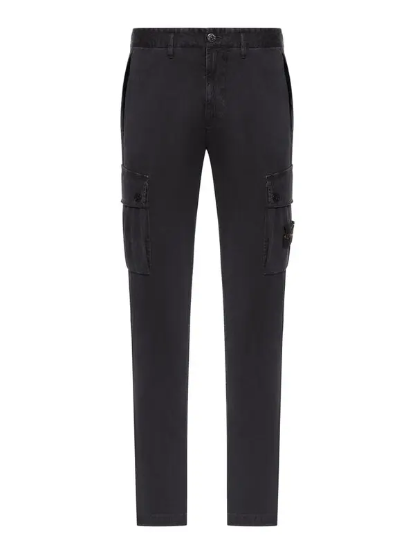 Stone Island Compass Logo Cargo Pants